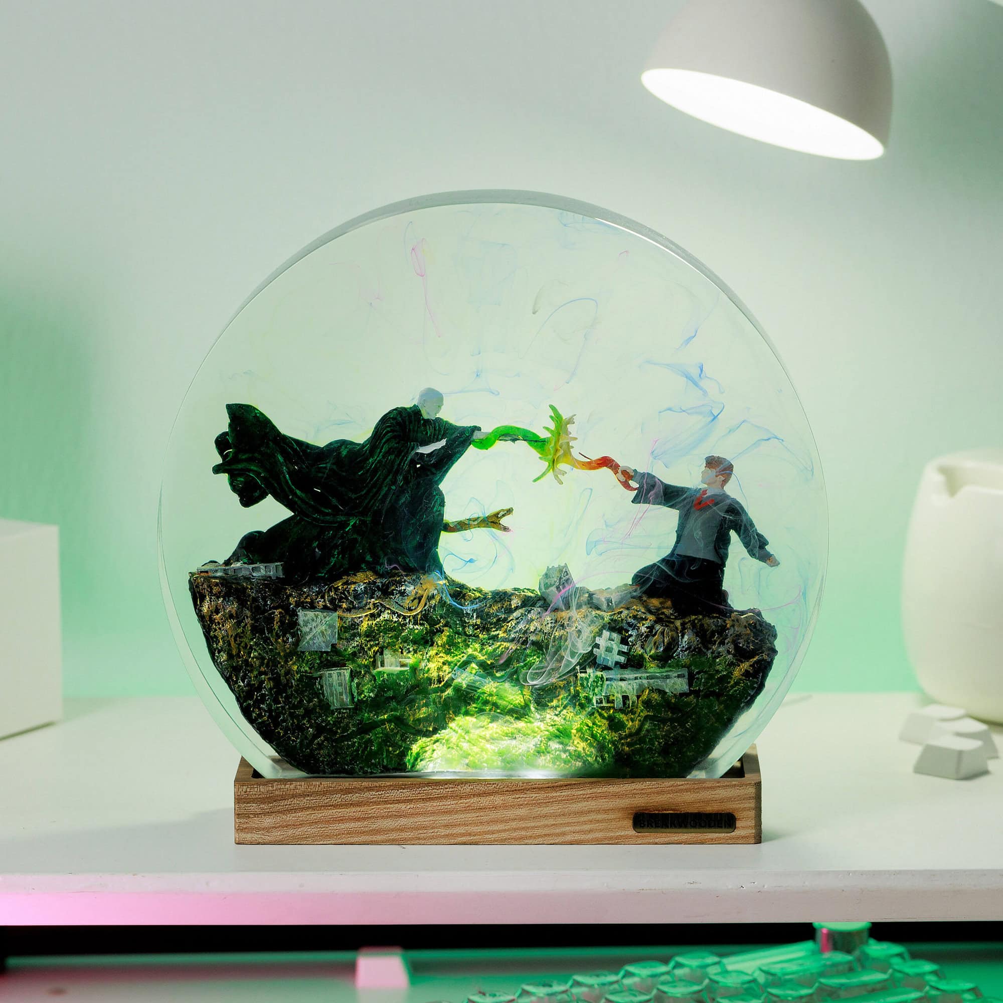 Harry Potter Resin Lamp - Breakwooden